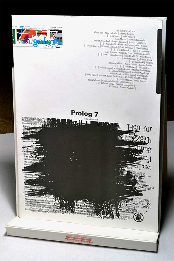 PROLOG 7 » Prolog - Heft für Zeichnung und Text